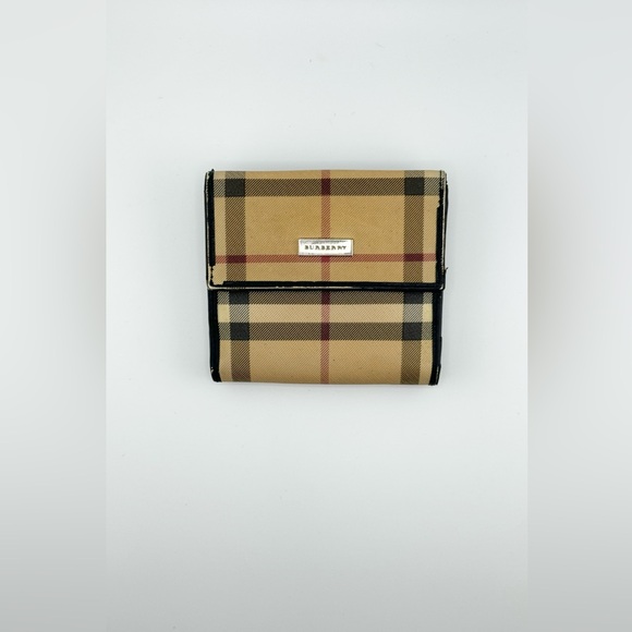 Burberry | Bags | Burberry Nova Check Compact Wallet Unisex | Poshmark